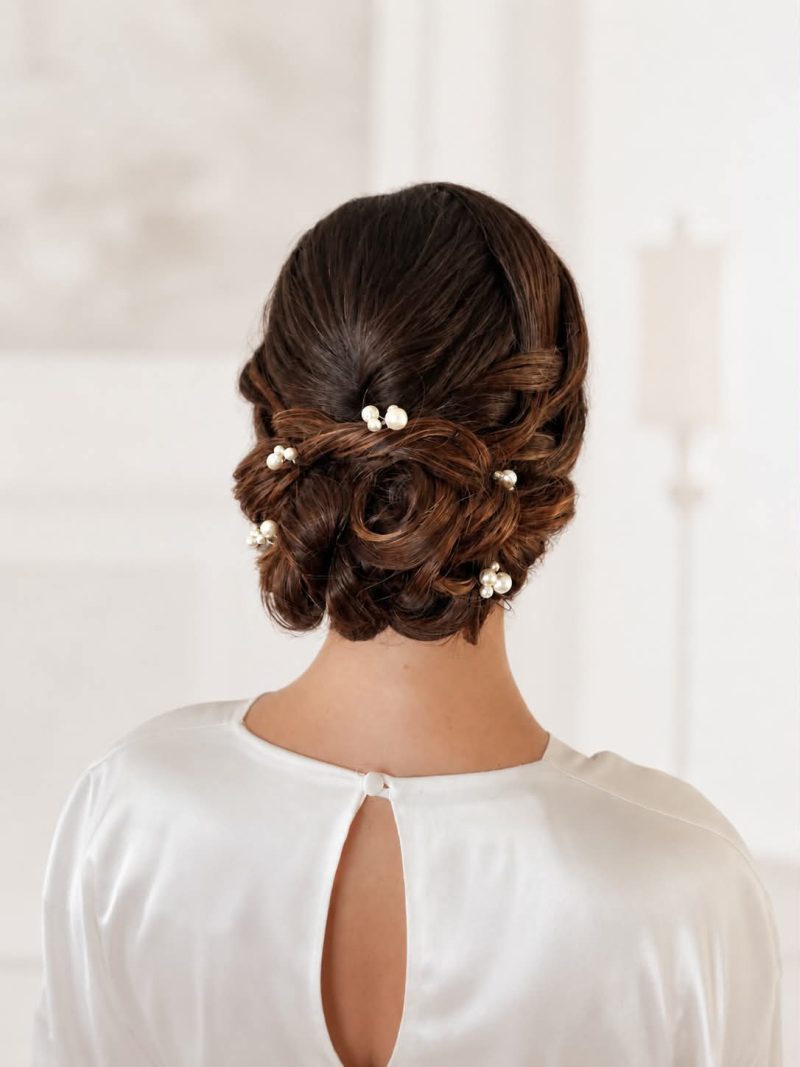 PERLE | Pearl Wedding Hair Pins - All About Romance: Handmade Veils ...