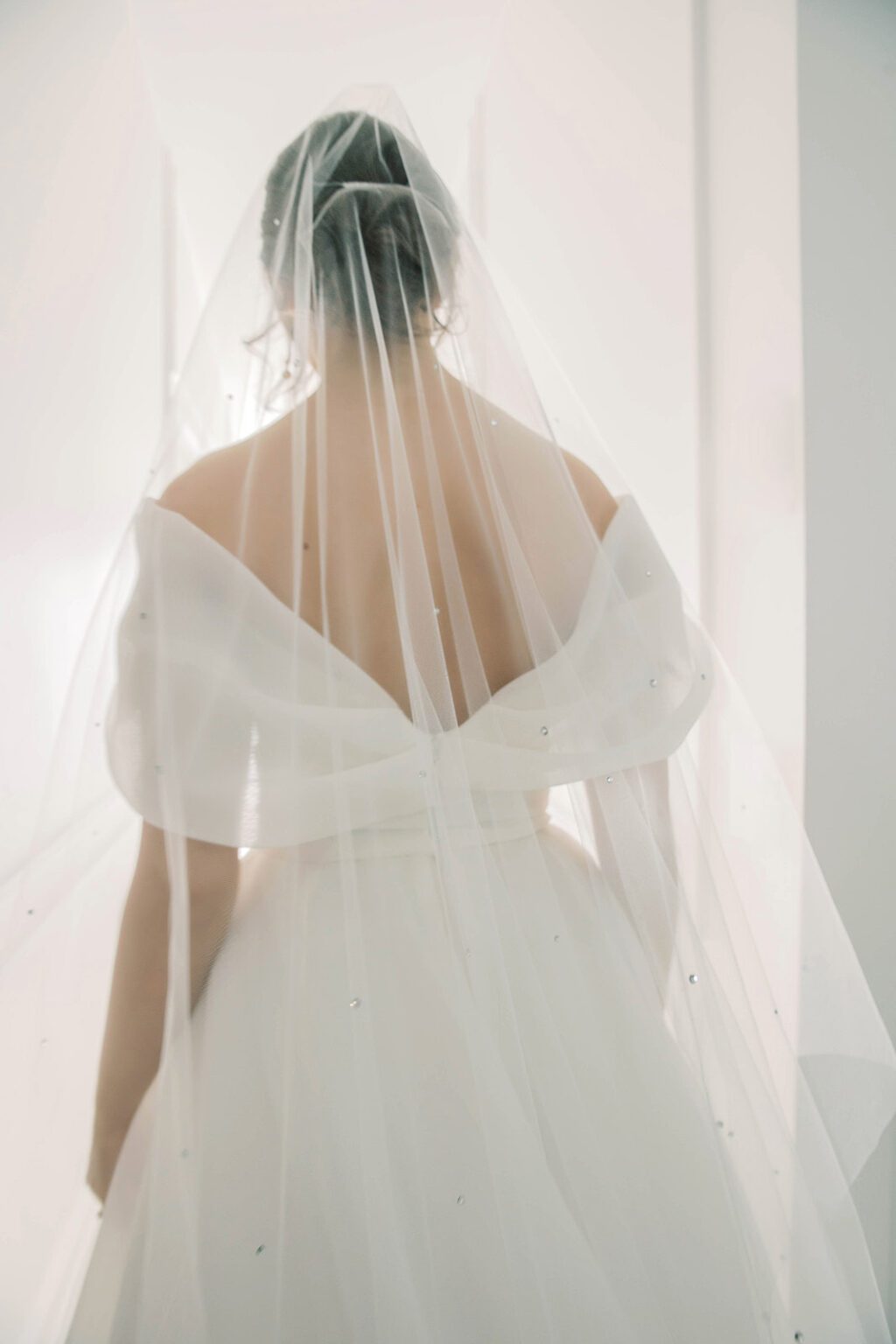 JENETH | Crystal Wedding Veil - All About Romance: Handmade Veils ...