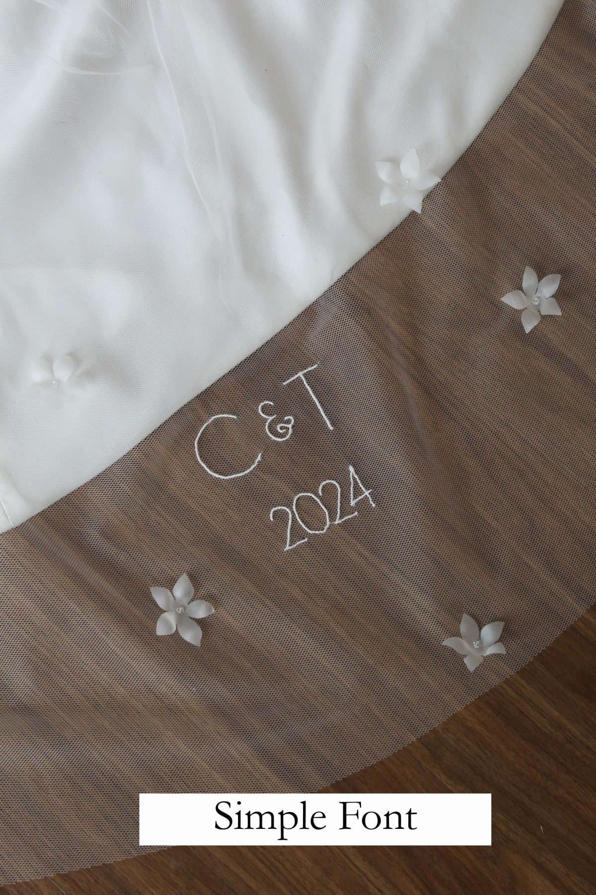 Veil Embroidery | Personalise Your Wedding Veil - All About Romance ...